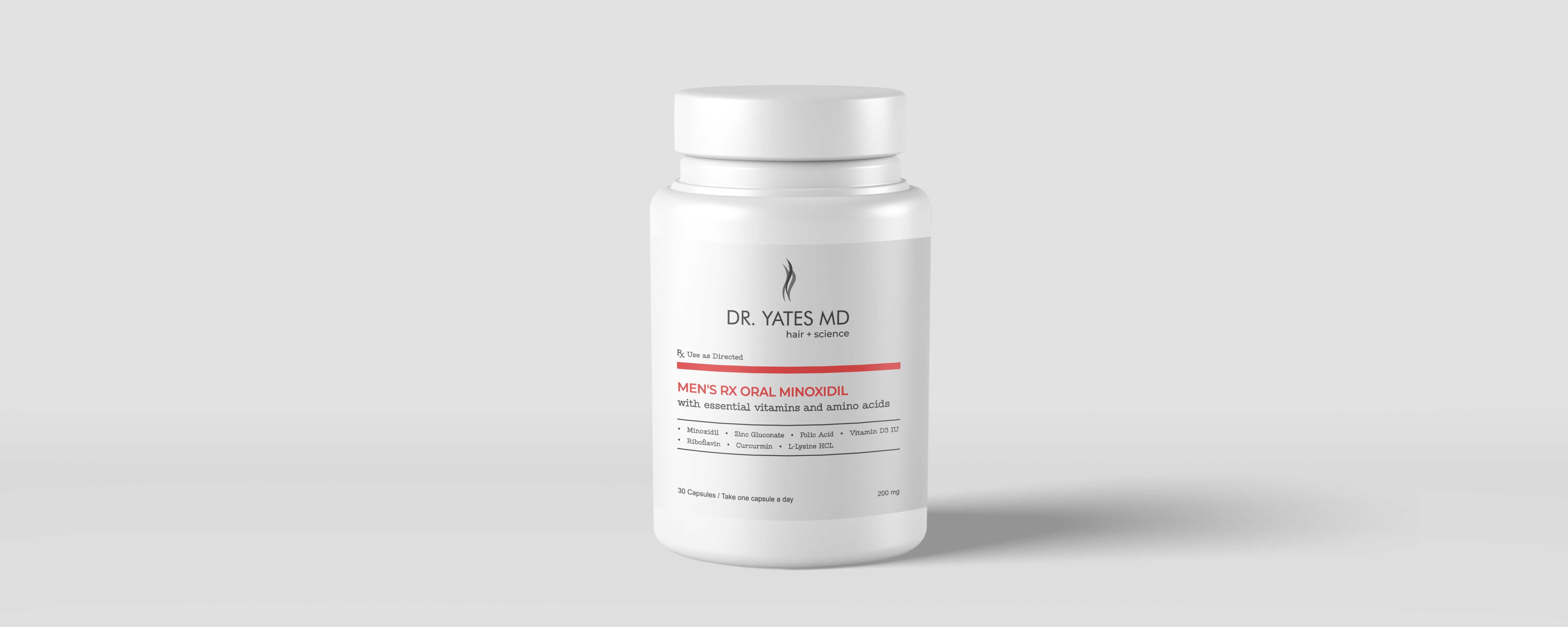 Men's RX Oral Minoxidil with Essential Vitamins and Amino Acids – Dr ...